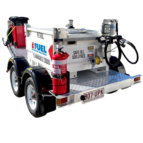 FUEL TRAILER 500L Self Bunded Dual Axle SBSD500 – iFUEL® Refuelling ...